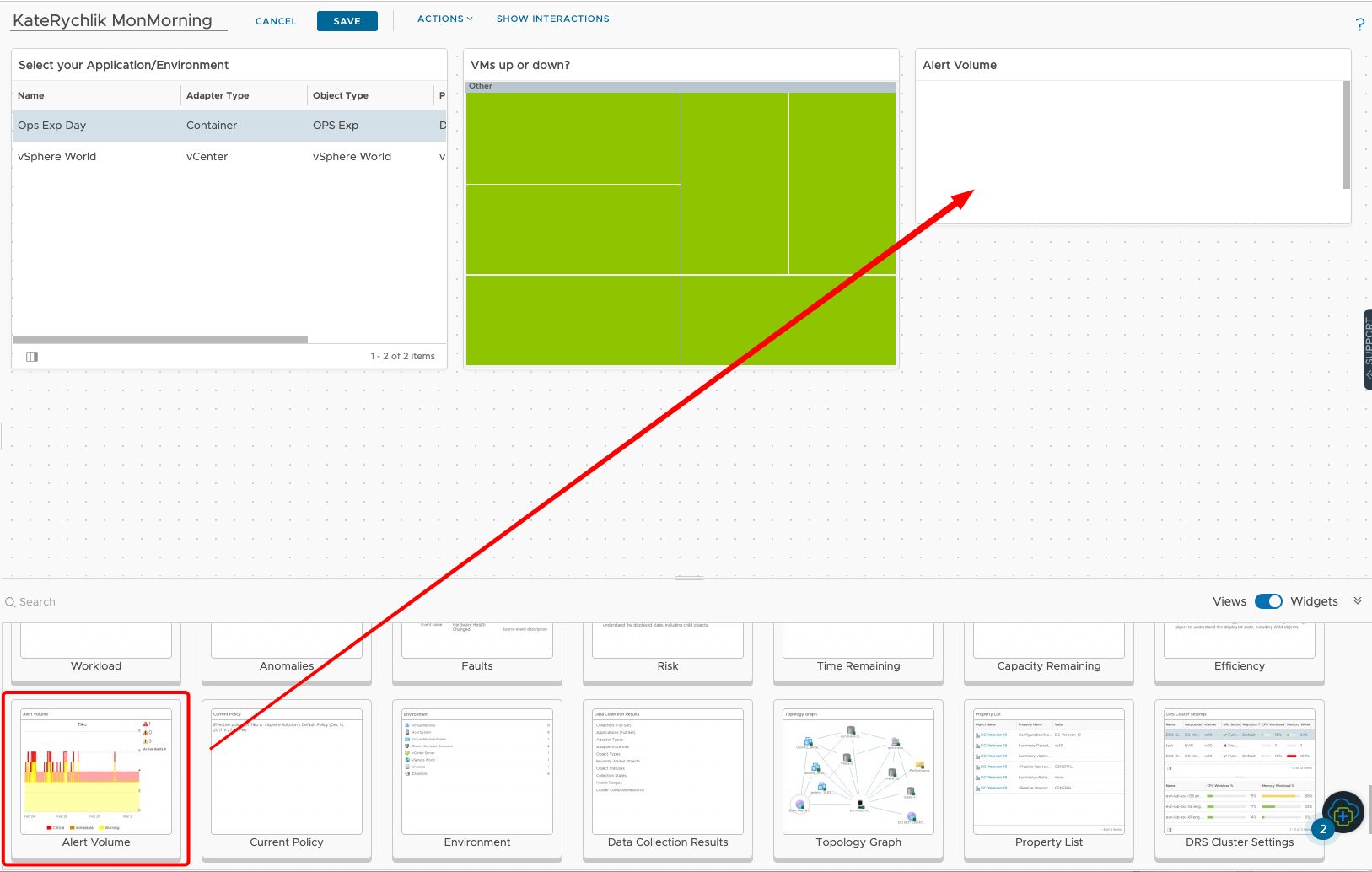 Create Dashboard | VMwareAria.github.io